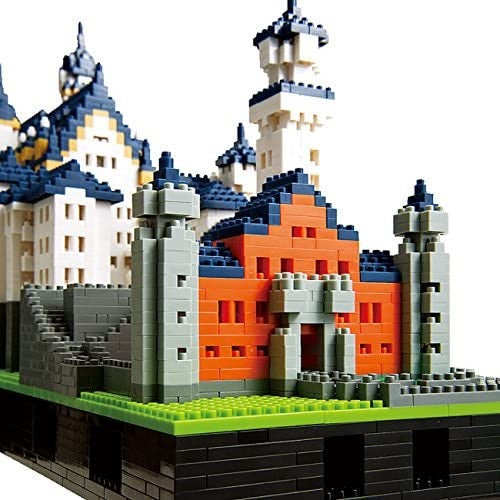 nanoblock Schloss Neuschwanstein Deluxe Edition | Micro-Sized Building ...