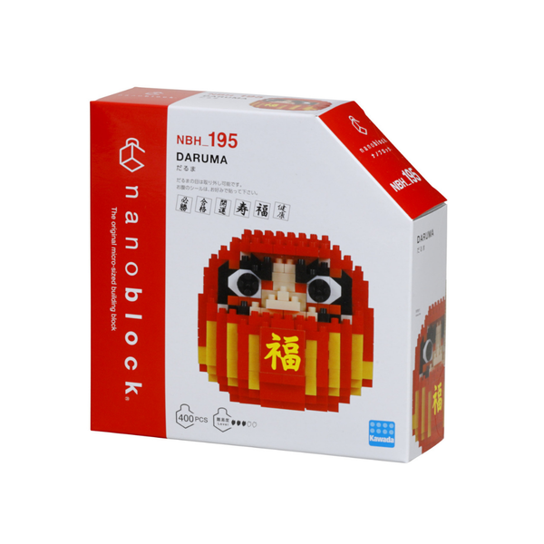 nanoblock Daruma | Micro-Sized Building Block Set