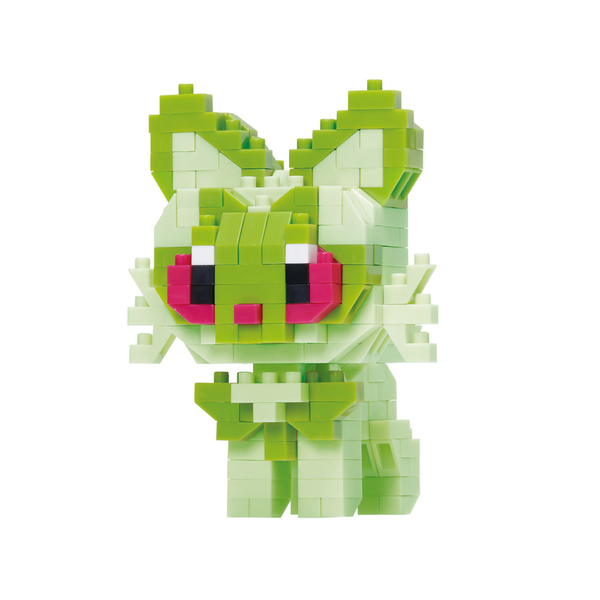 nanoblock Pokemon - Sprigatito RS | Micro-Sized Building Block Set
