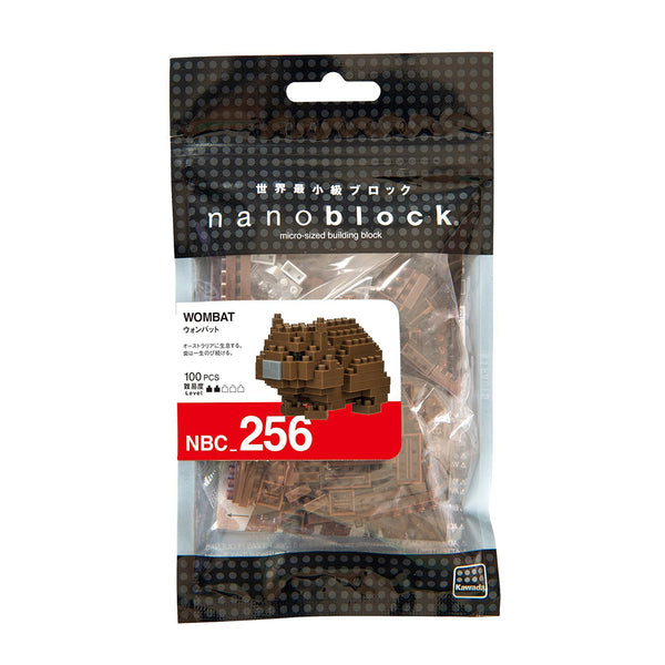 nanoblock Wombat | Micro-Sized Building Block Set
