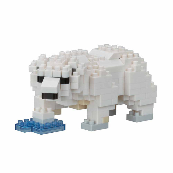 nanoblock Polar Bear | Micro-Sized Building Block Set