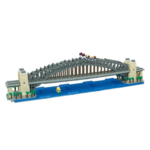 nanoblock Deluxe Harbour Bridge | Micro-Sized Building Block Set
