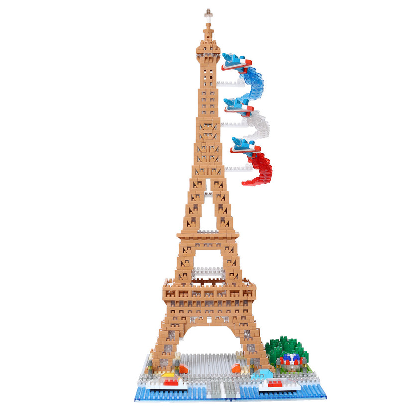 nanoblock Eiffel Tower Paris Deluxe Edition | Micro-Sized Building ...